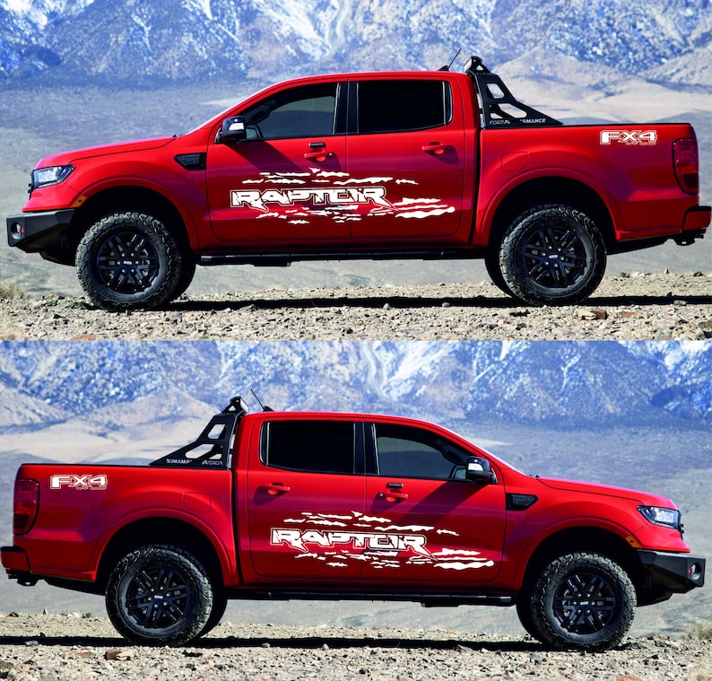 Ford Ranger,ford Raptor F150 Decal,ford Wild Trak, Vinyl Decal Sticker ...