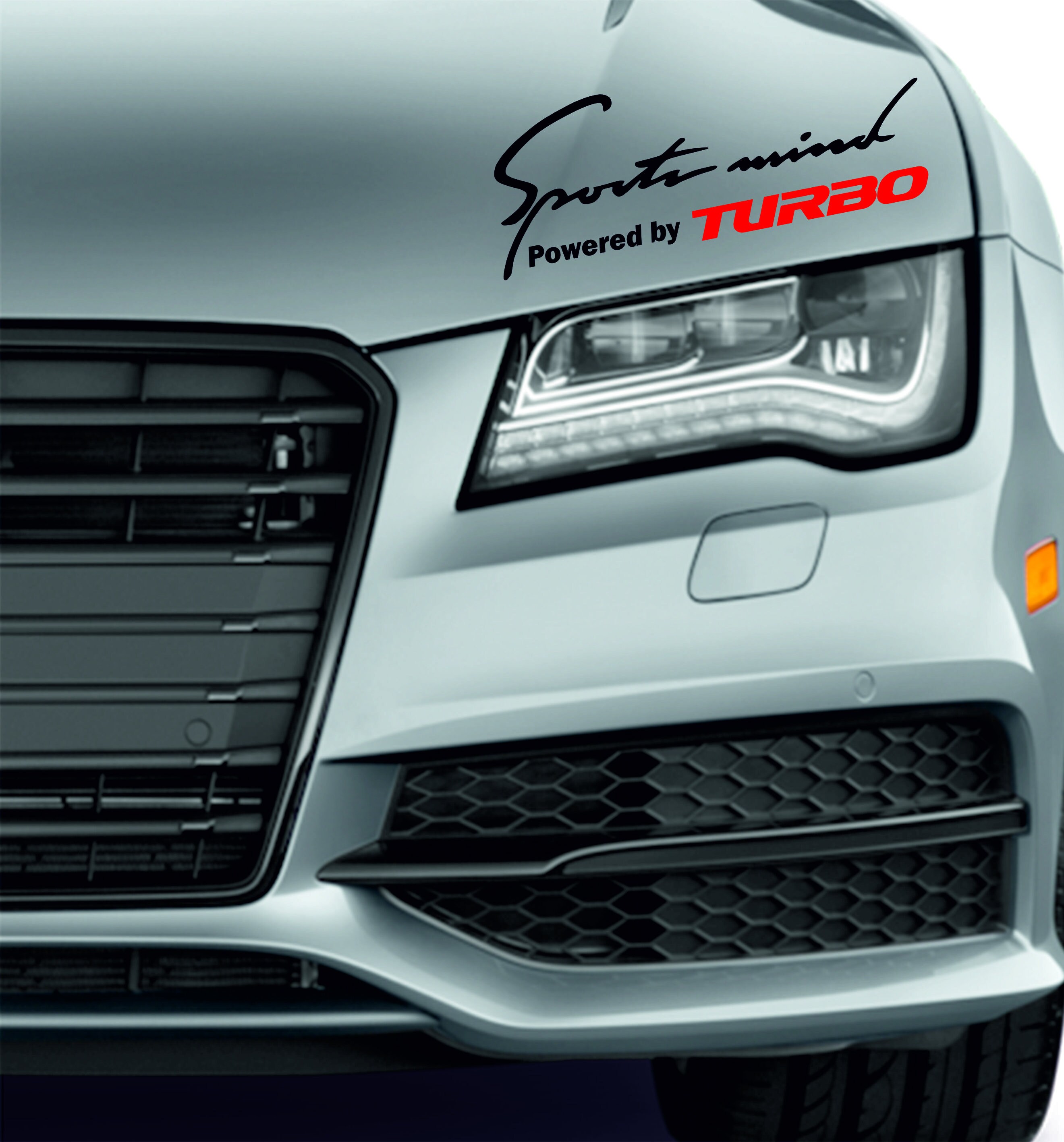 Turbo Decal Sticker Ports Mind Powered by Honda Sportcivic Cvt Lx Ex ...