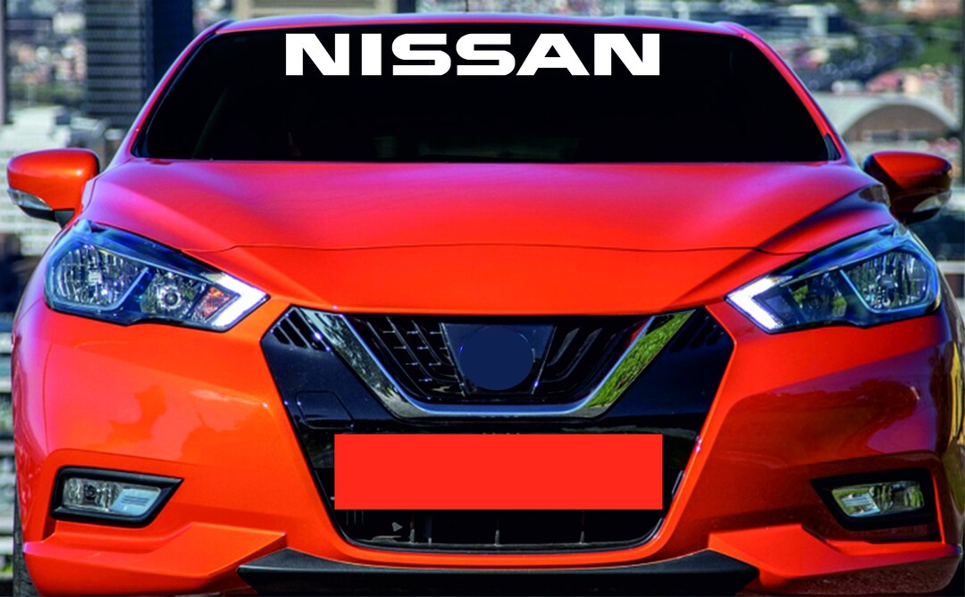 NİSSAN Logo Windshield Vinyl Decal Sticker,accord Stickers,decals ...
