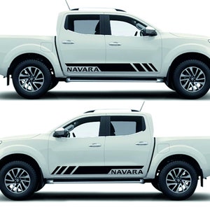 2 Pcs Panel Door Side Stripes for NISSAN NAVARA Decal Sticker, Nissan ...