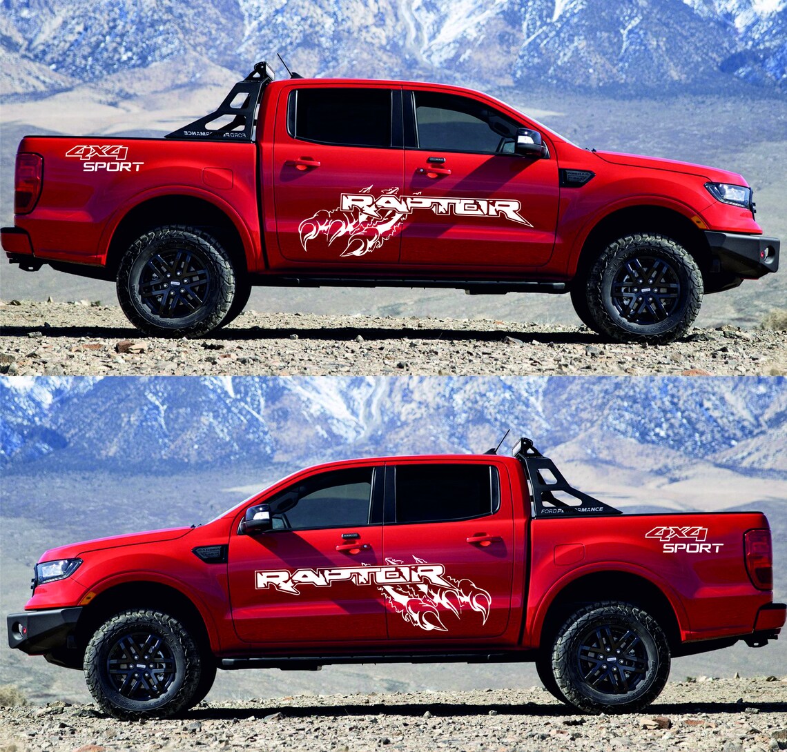 Ford Ranger,ford Raptor F150 Decal,ford Wild Trak, Vinyl Decal Sticker ...