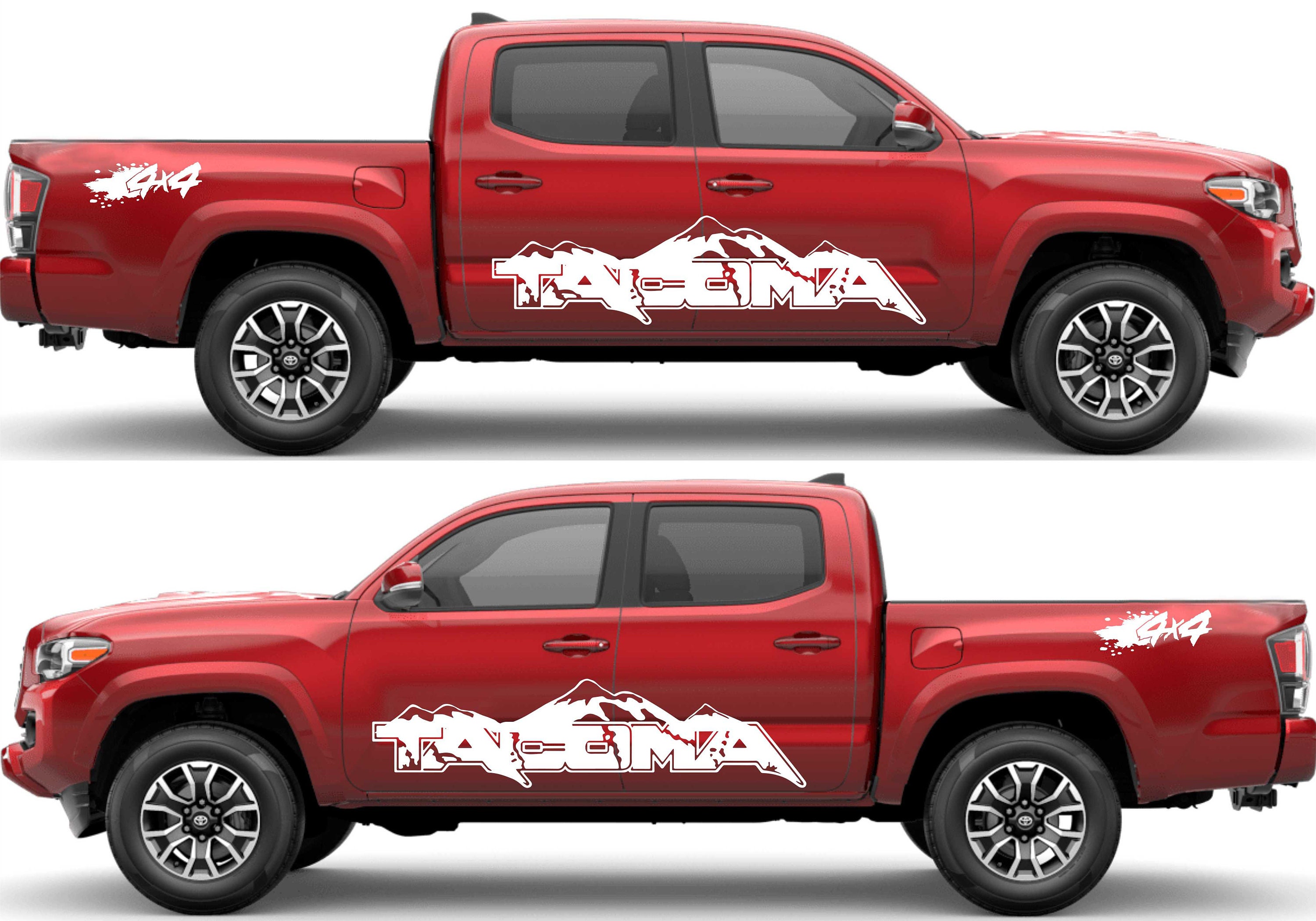 Toyota TRD 4X4 off Road Decal / Tacoma Decal,mountain Decal,stickers ...