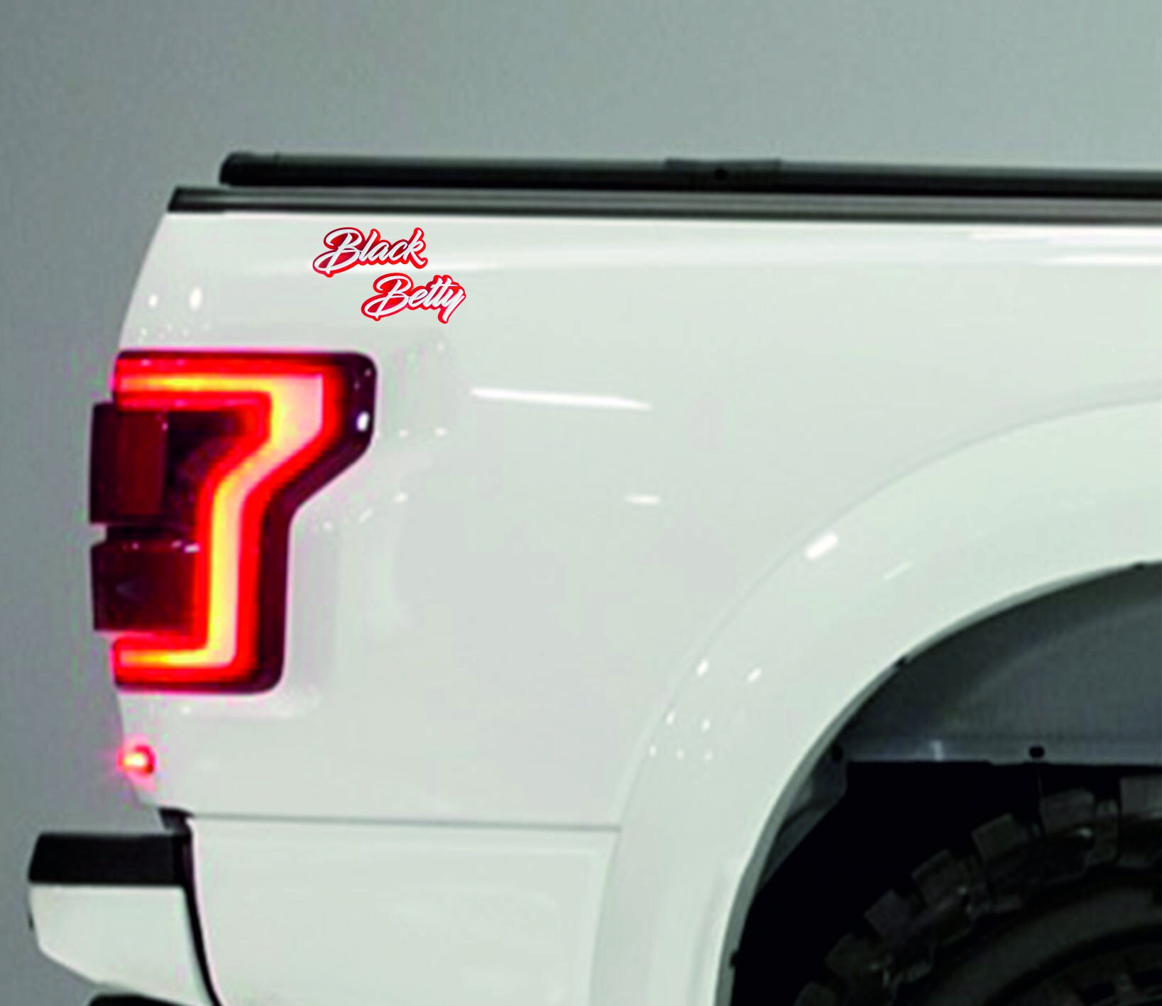 Custom Cursive Font Car Emblem Custom Colors Installs in Seconds 1.5 ...