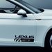 LEXUS Racing Ct200h Es300h ES350 GS350 Gs450h GX460 IS F LC IS250 IS350 ...