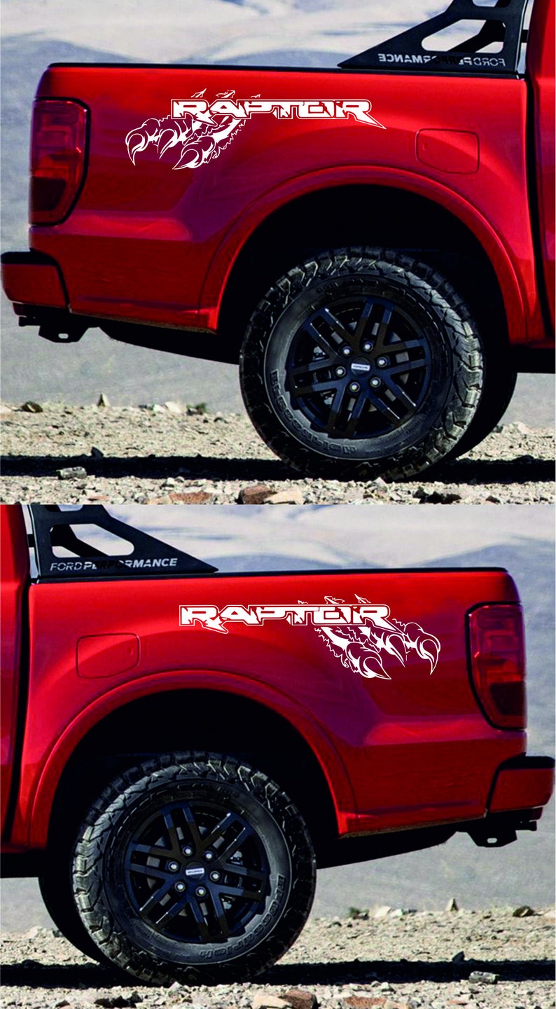 Ford Raptor Sport ,ford Raptor Claw,ford Car Raptor F150 Decal Vinyl ...