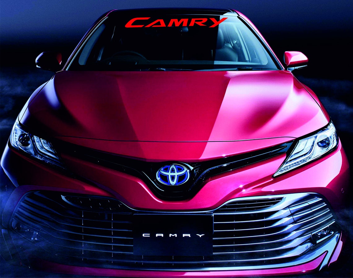 Camry Vinyl Decal Sticker Window Windshield Banner,toyota Camry Decal ...