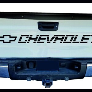 CHEVROLET 2019 2020 2021 2022 2023 2024 Bed Side Decal Stickers ...