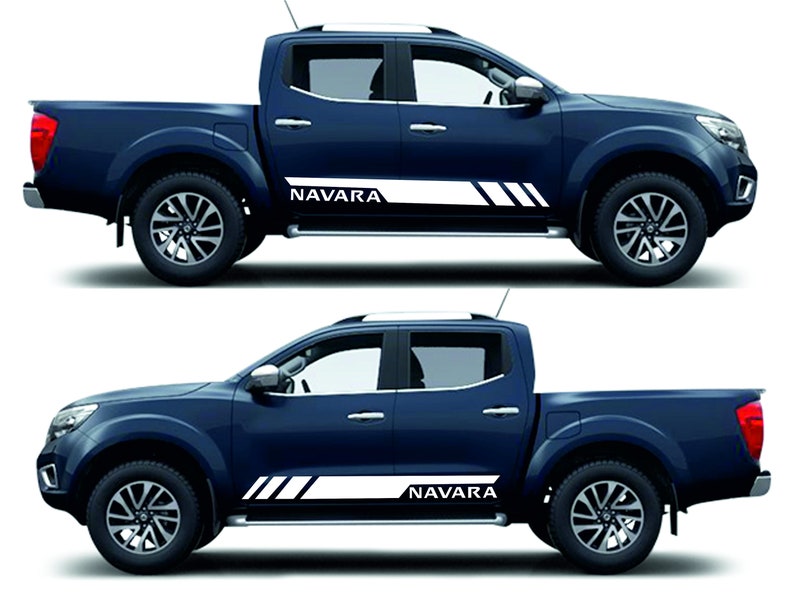 2 Pcs Panel Door Side Stripes for NISSAN NAVARA Decal Sticker, Nissan ...