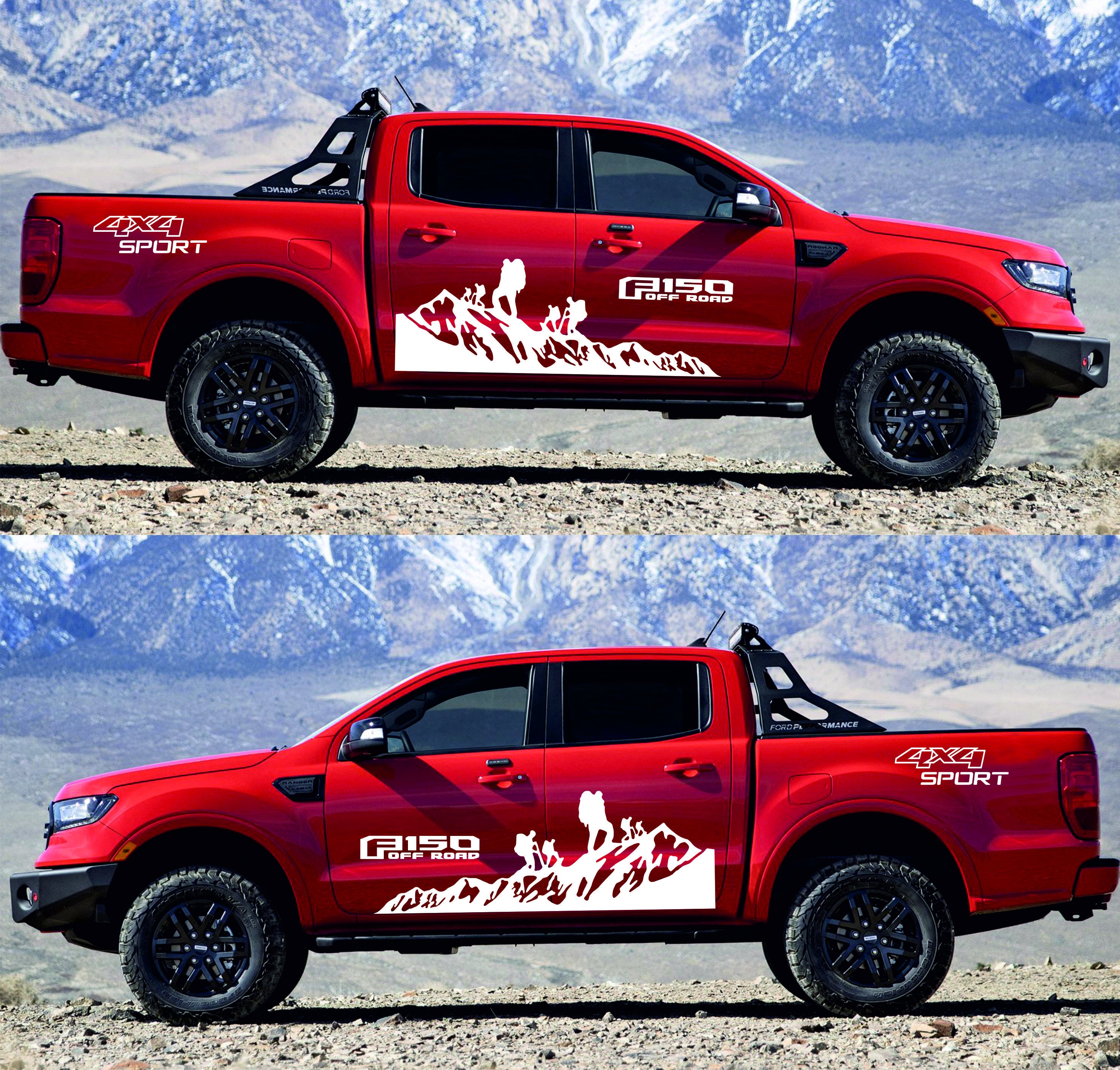 Ford Raptor Sport Ford Raptor 4x4,ford Car Raptor F150 Decal Vinyl ...