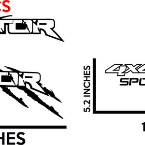 Ford Ranger,ford Raptor F150 Decal,ford Wild Trak, Vinyl Decal Sticker ...