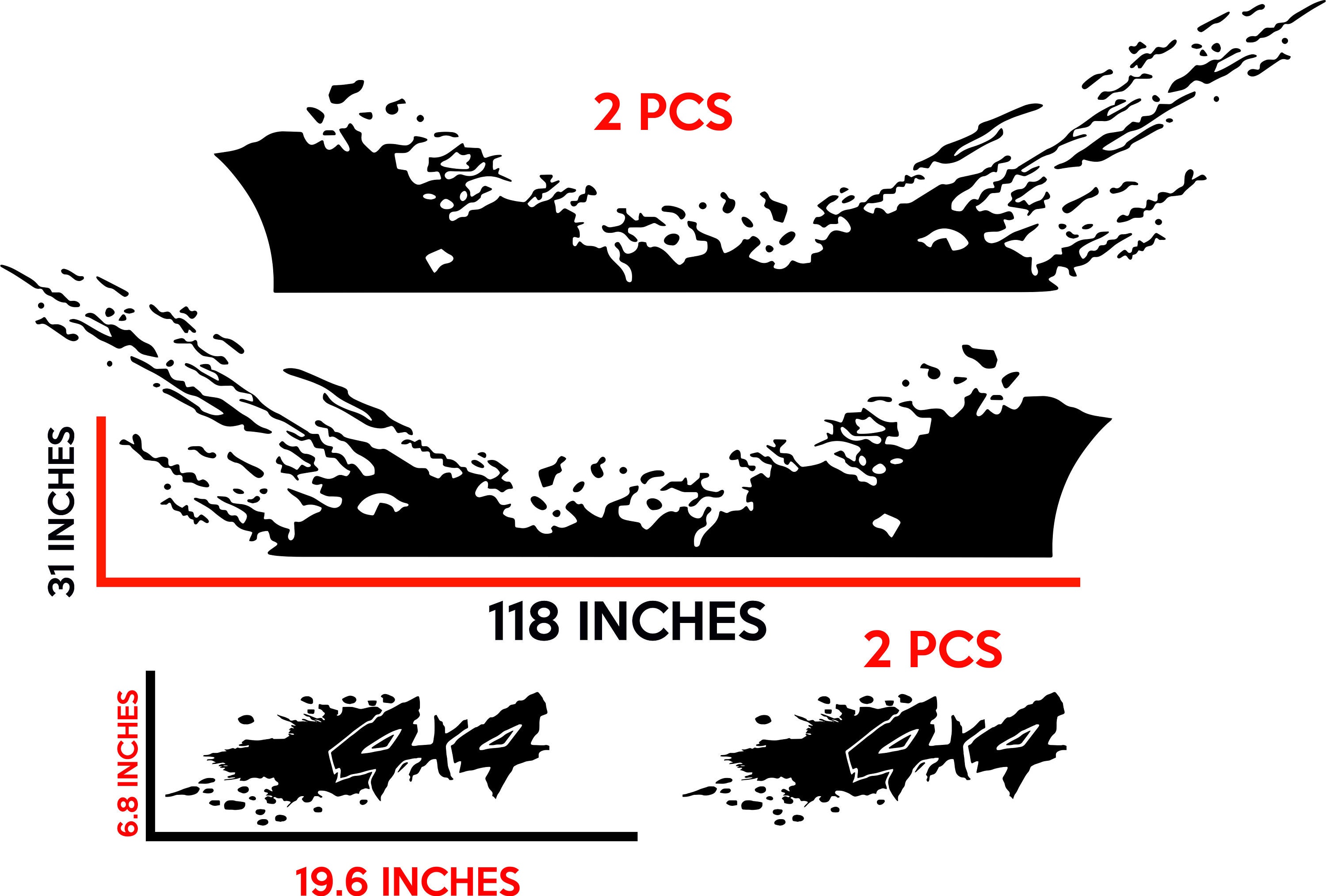 Ford Car Raptor F150 Decal Ford Ranger ,wolksvagen Amarok,fordwild Trak ...