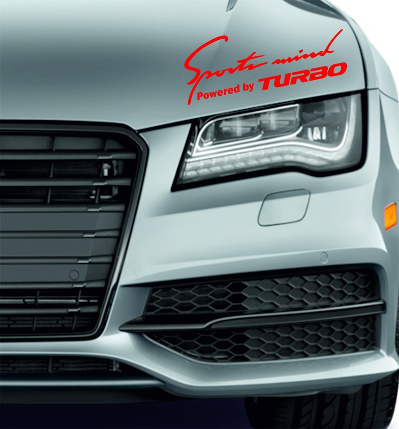 Turbo Decal Sticker Ports Mind Powered by Honda Sportcivic Cvt Lx Ex ...