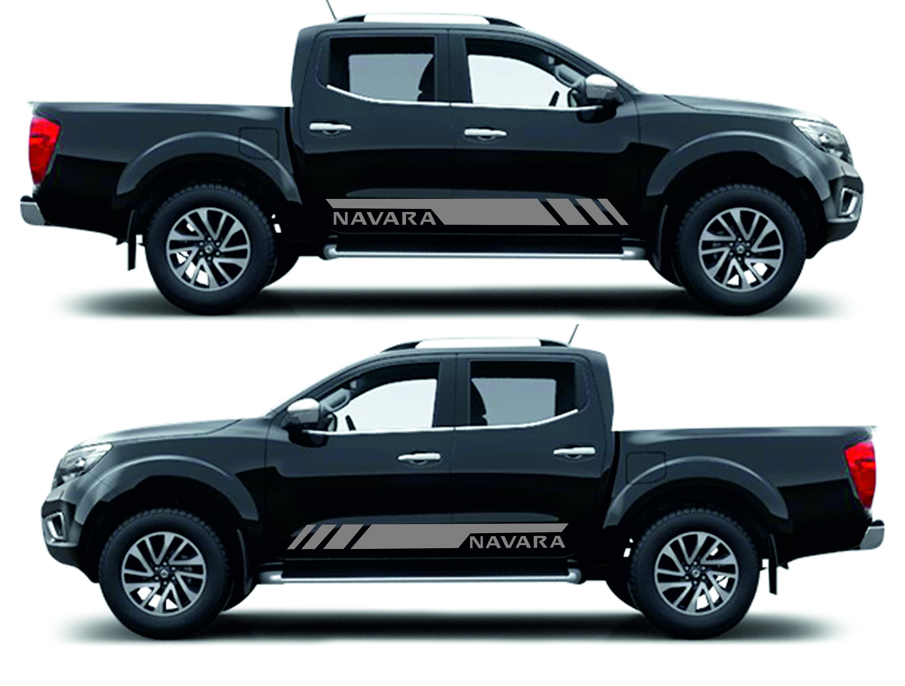 2 Pcs Panel Door Side Stripes for NISSAN NAVARA Decal Sticker, Nissan ...