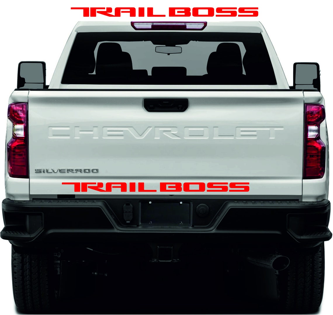 2019 20 21 22 Chevy Silverado Trail Boss Matte Black Z71 RST LTZ Bed ...