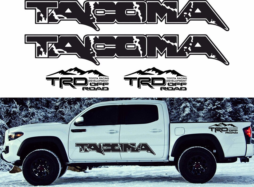 Toyota TRD 4X4 off Road Decal / Tacoma Decalmountain - Etsy
