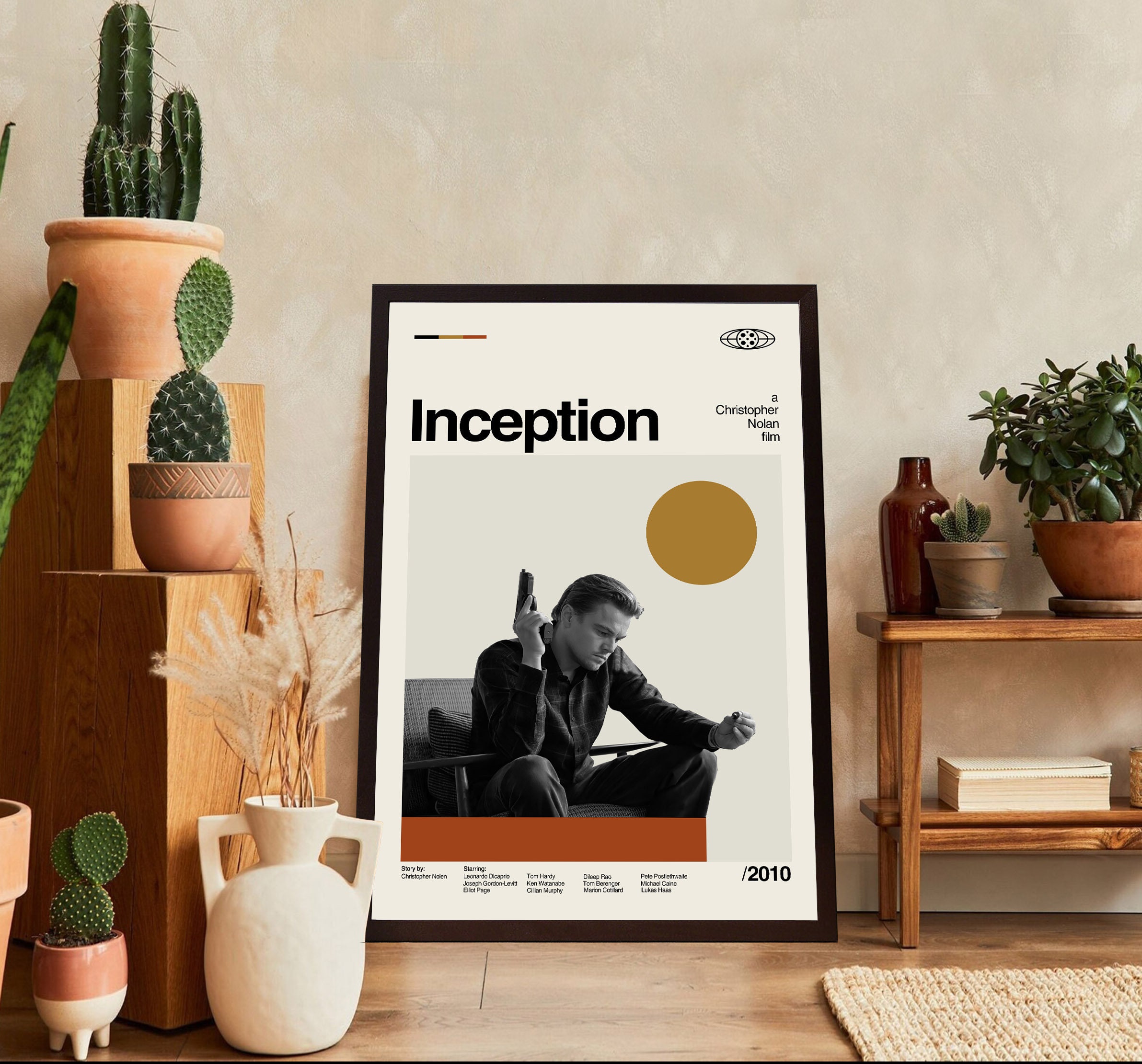 Retro Inspired Poster Retro Modern Art Minimalist Art - Etsy