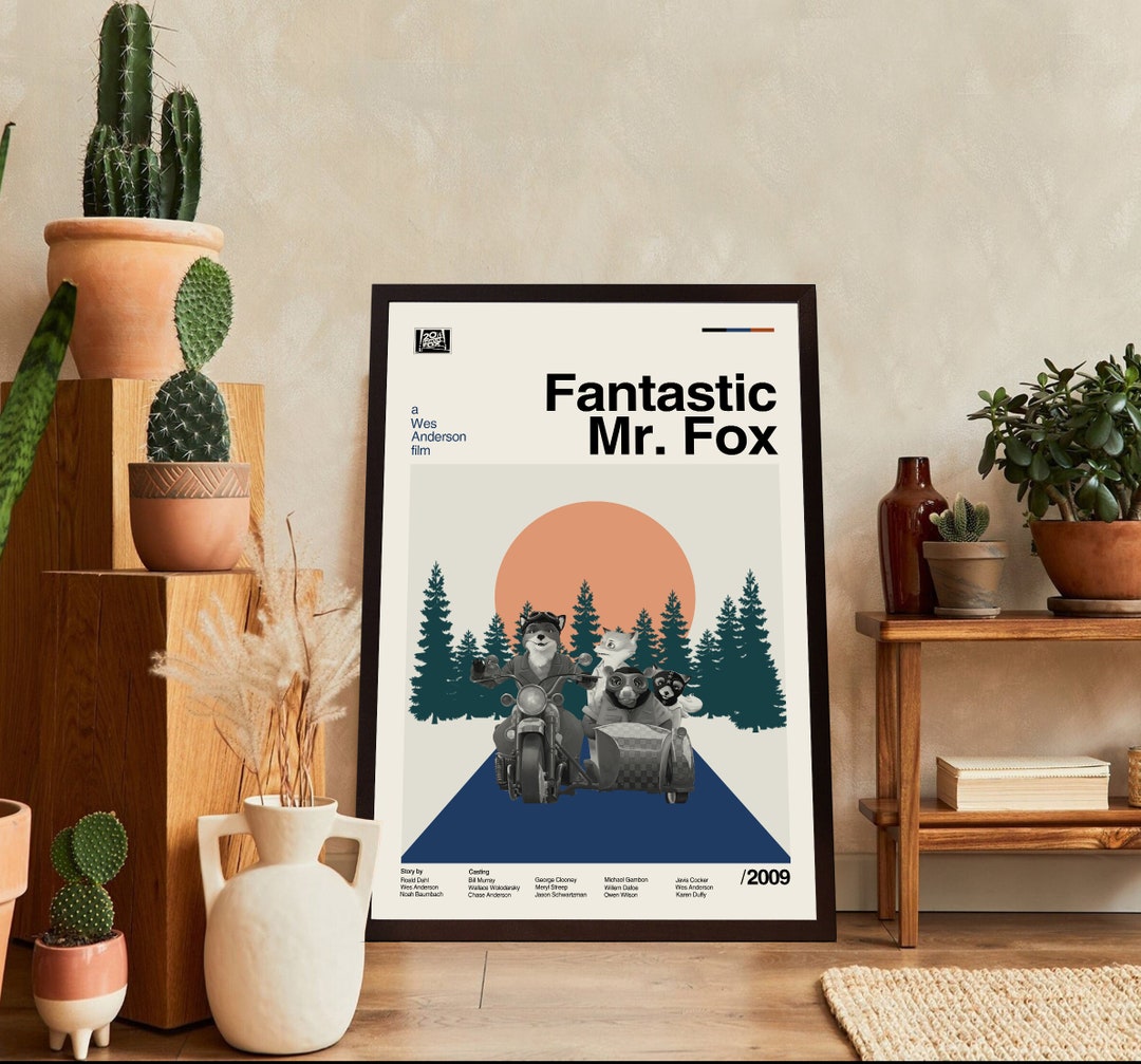 Fantastic Mr Fox Poster Fantastic Mr Fox Movie Fantastic Mr - Etsy