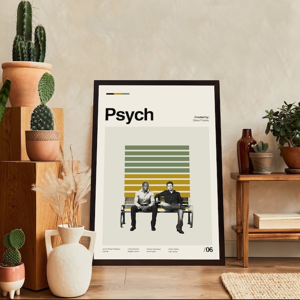 Psych Poster - Etsy