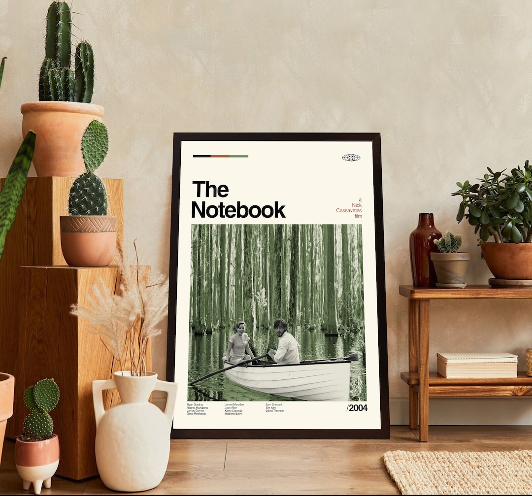 The Notebook Movie Poster, the Notebook Print, Minimalist Art, Movie ...