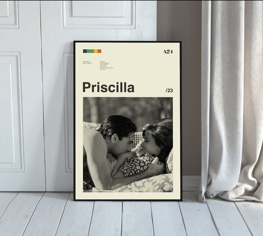 Priscilla Poster, Priscilla Movie, Sofia Coppola, High Quality, Home Decor Print, Wall Decor ...