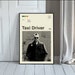 Taxi Driver Poster, Martin Scorsese, Taxi Driver Print, Movie Print ...