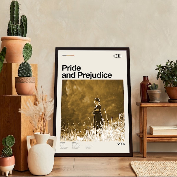 Pride and Prejudice Vintage Poster - Etsy