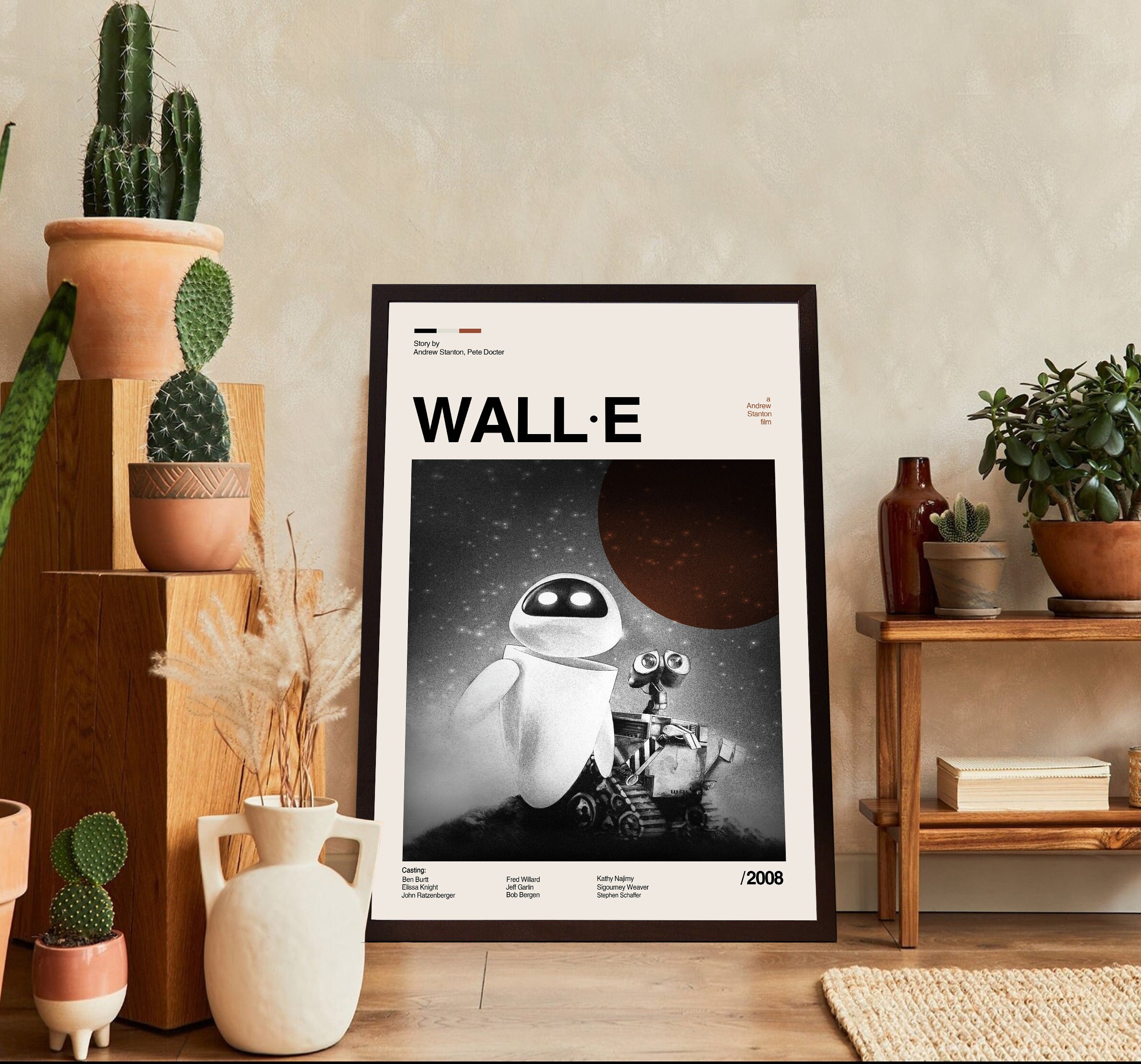 Wall-e Movie Poster Wall-e Movie Andrew Stanton Film Retro - Etsy