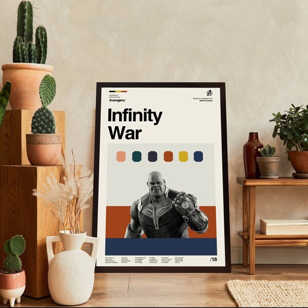 Infinity War Poster - Etsy