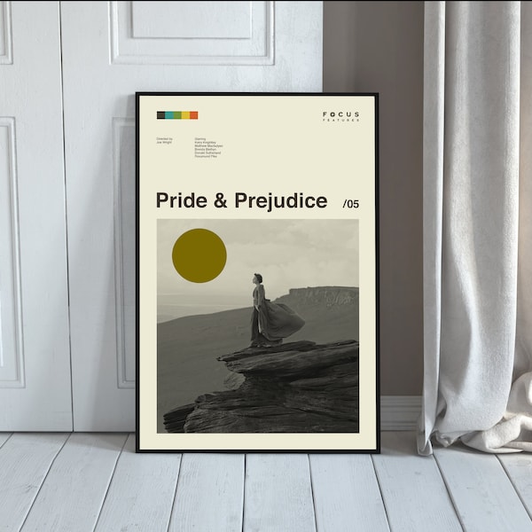 Pride and Prejudice Poster - Etsy