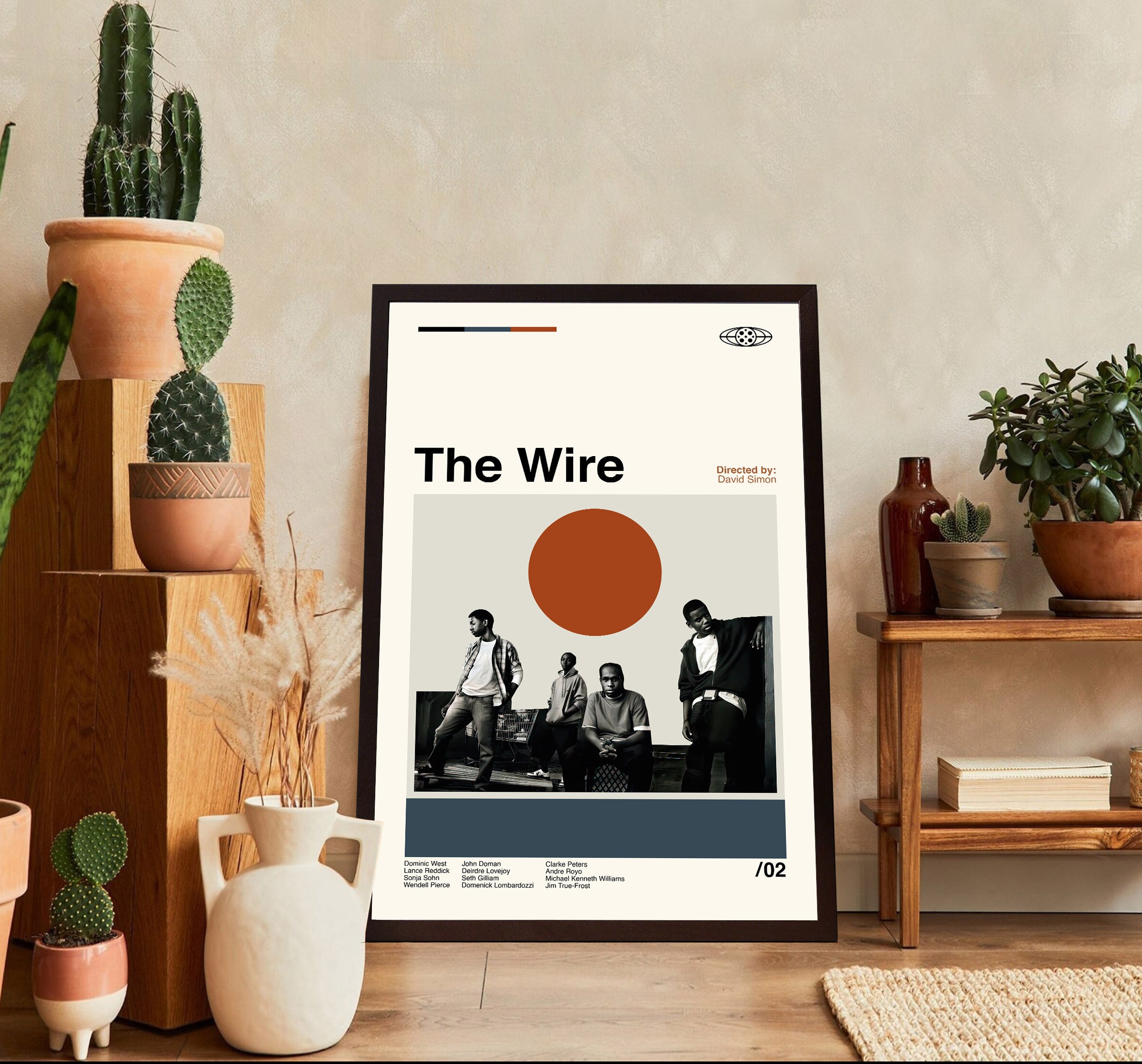 The Wire Poster - David Simon - Movie Poster sold by Mari Kinovych ...