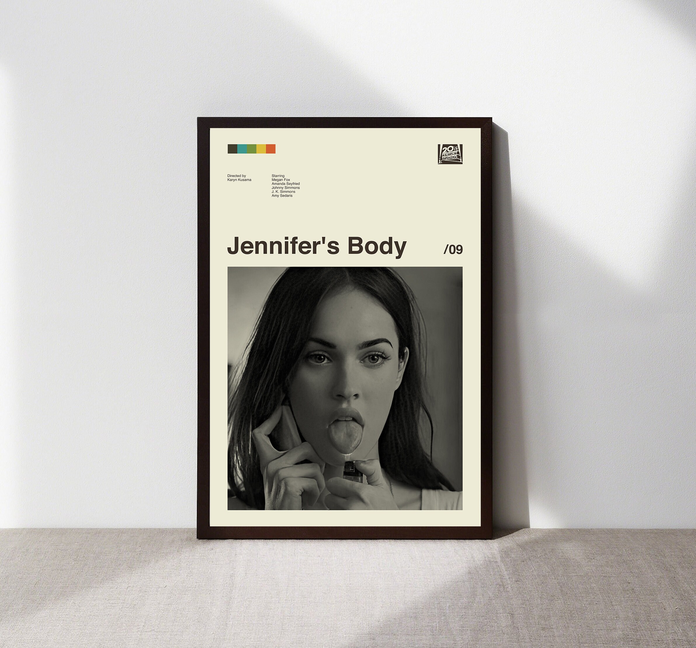 Jennifer's Body Poster, Karyn Kusama, Vintage Poster, Modern Vintage ...