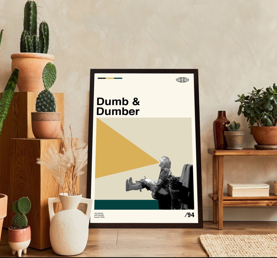 Dumb and Dumber Movie Poster Dumb and Dumber Movie Jim - Etsy Australia
