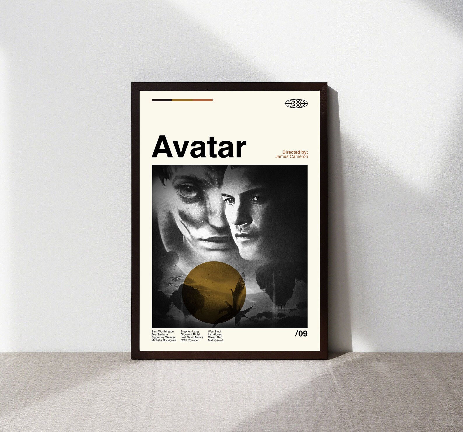 Avatar 2009 Movie Poster, Avatar Poster, Avatar James Cameron Film ...