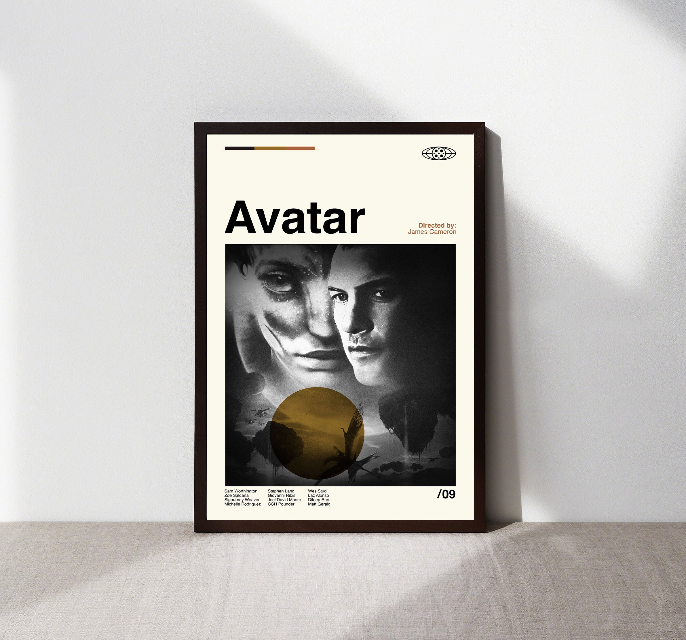 Avatar 2009 Movie Poster, Avatar Poster, Avatar James Cameron Film ...
