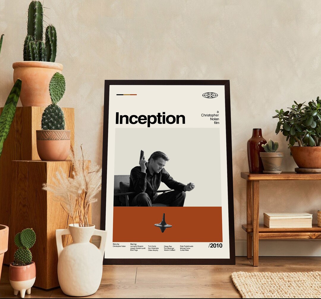 Retro Inspired Poster Retro Modern Art Minimalist Art - Etsy