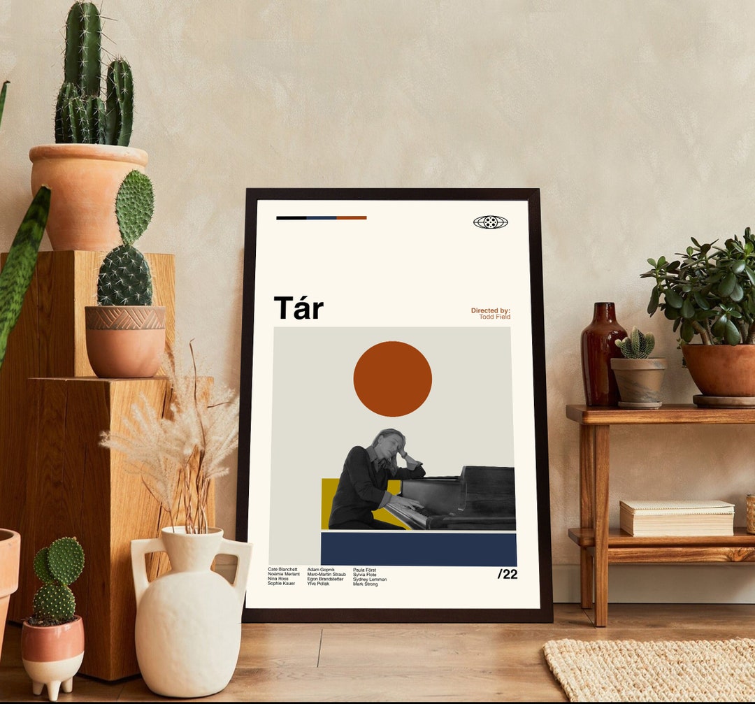 Tár Movie Poster, Tár Print,cate Blanchett, Wall Art Film Print, Art ...
