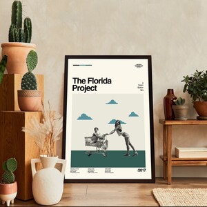 The Florida Project Poster Sean Baker Film Vintage Modern - Etsy