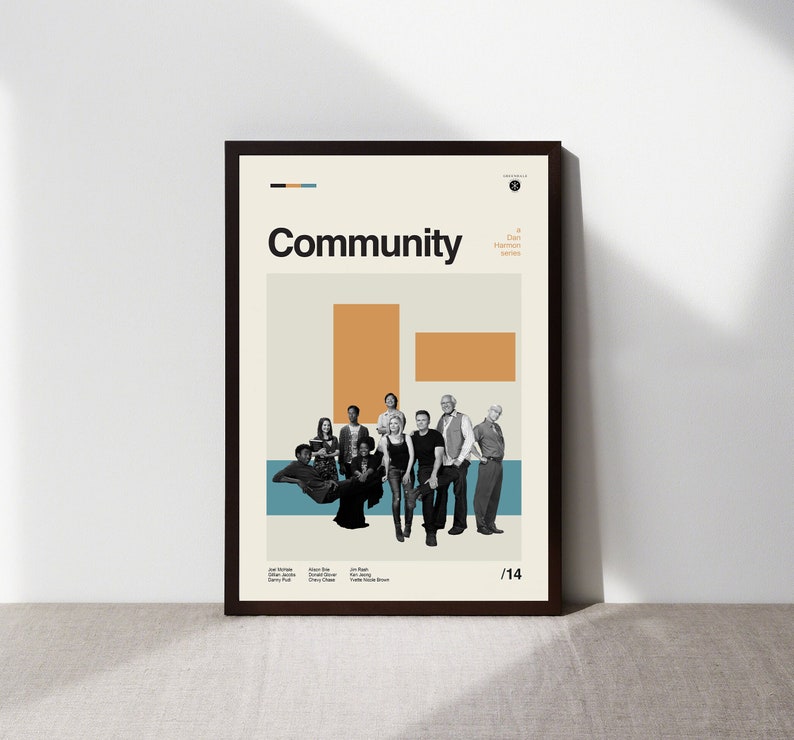 Community Poster, Community TV Series Poster, Danny Pudi Film, Movie ...