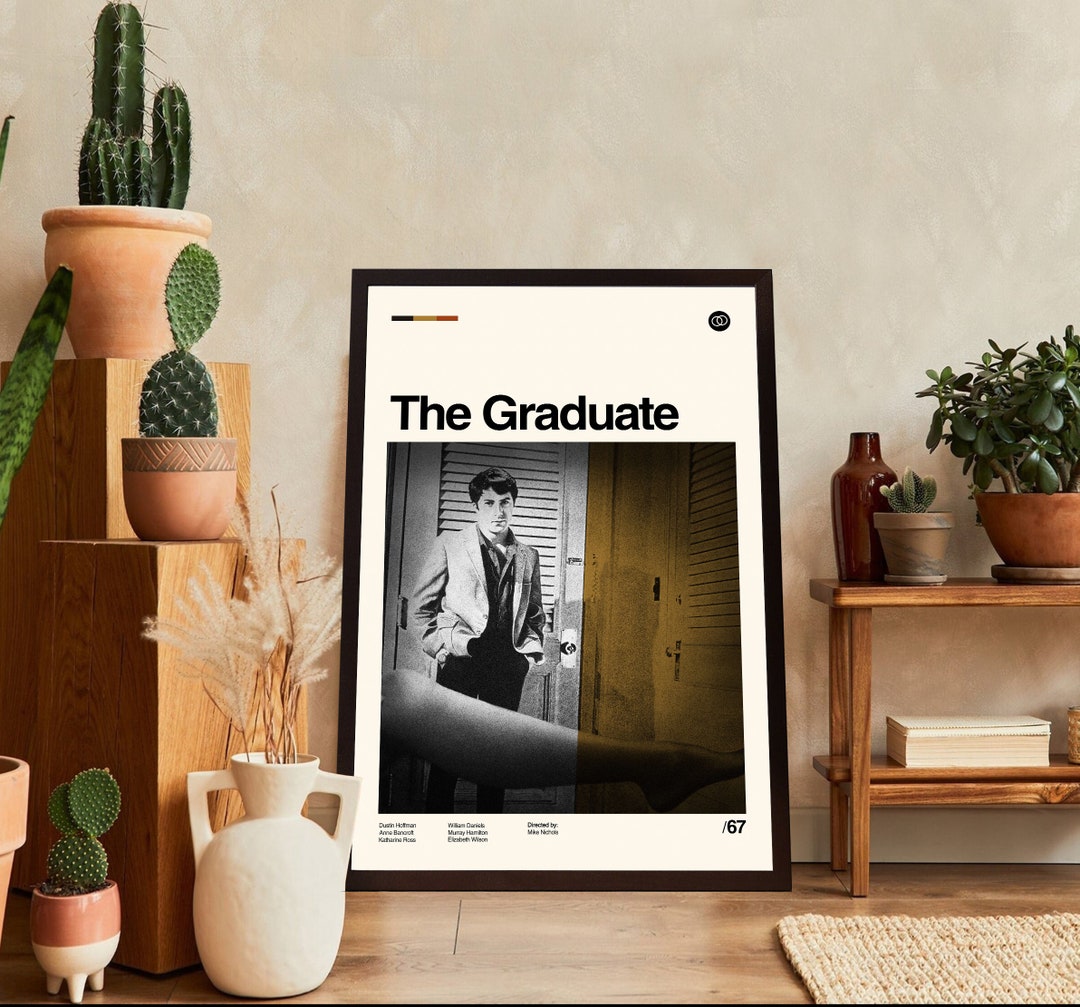 The Graduate Movie Poster Mike Nichols Album Film Poster - Etsy