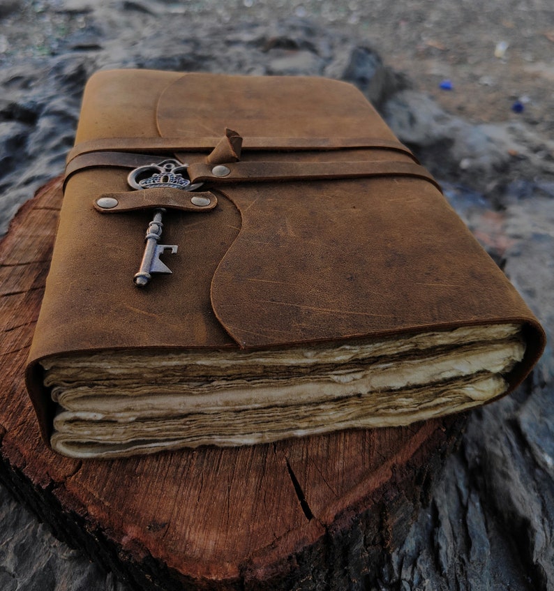 Personalized Leather Journal Handmade for Men and Women Unlined Book of ...