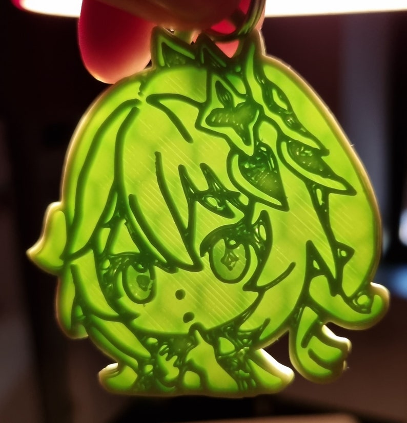 Nahida Genshin Impact Keychain - Etsy UK