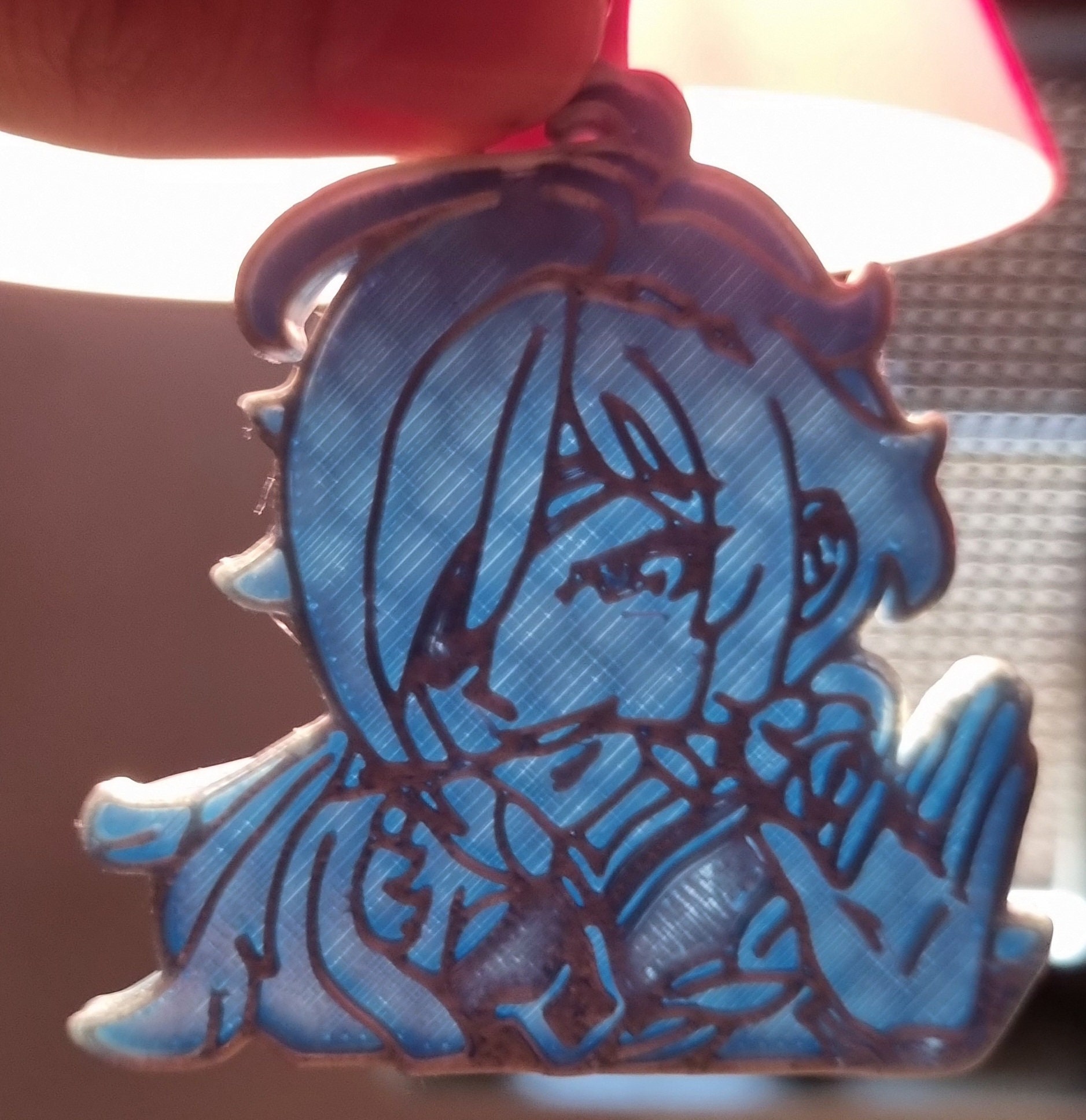 Keychain Kaeya Skin Summer genshin Impact - Etsy