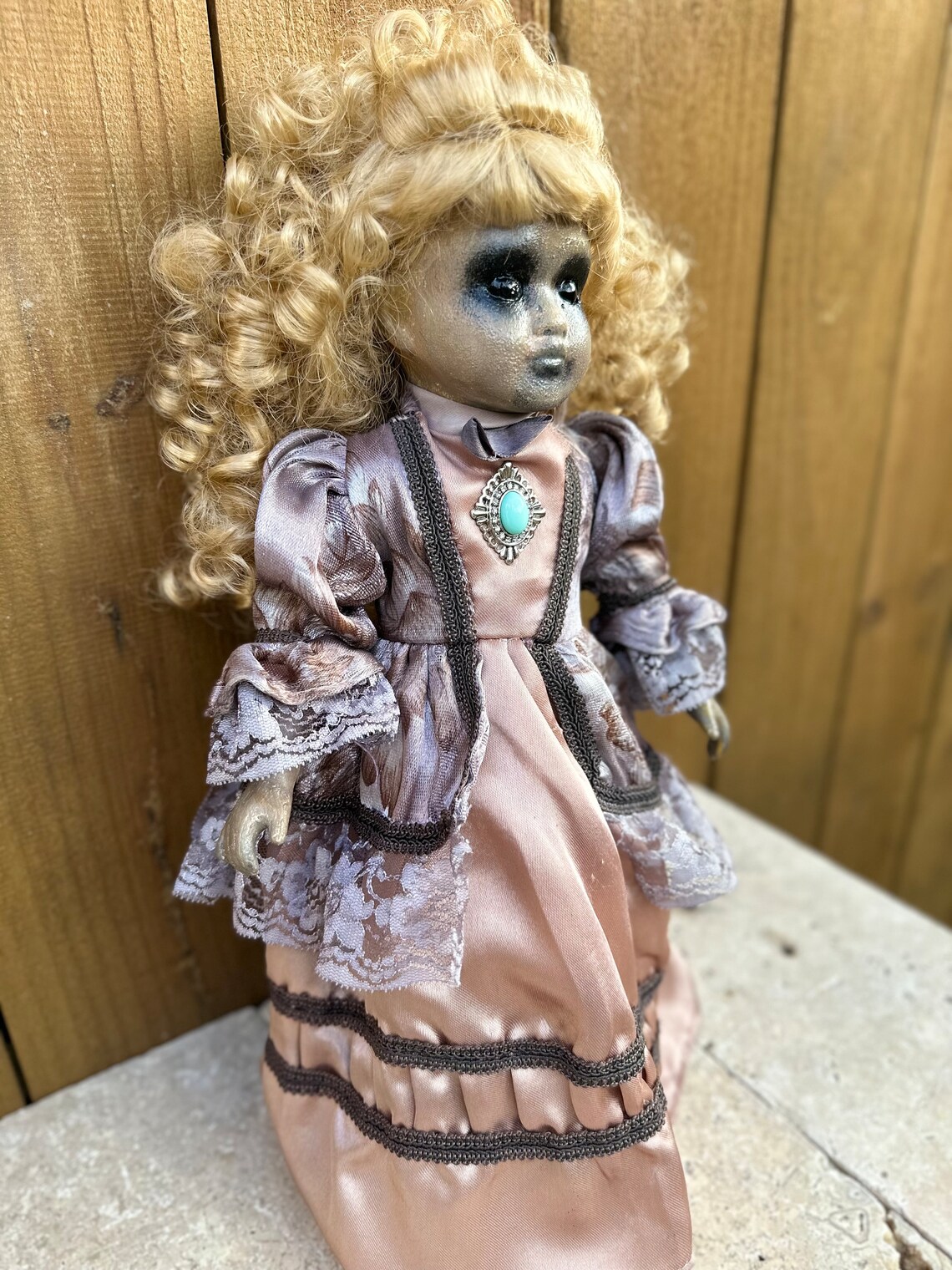 Scary Porcelain Doll. Zombie Doll. Halloween Decor. Possessed - Etsy