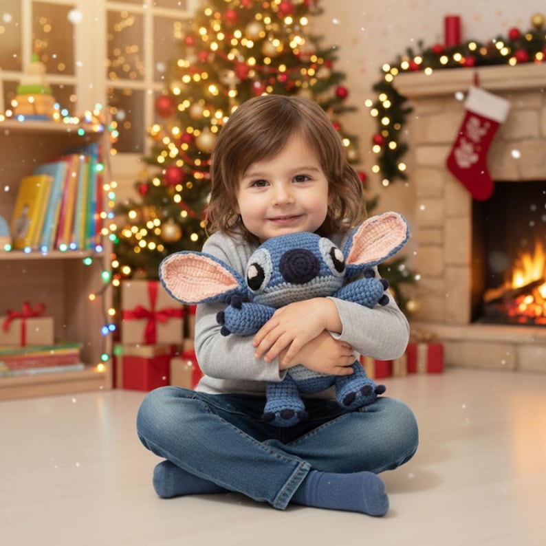 Stitch Amigurumi Crochet Pattern – Disney Inspired Plush Toy (PDF) - Etsy