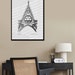 Gothic Architecture Print Set of 6 Architectural Drawing Gothic Art ...