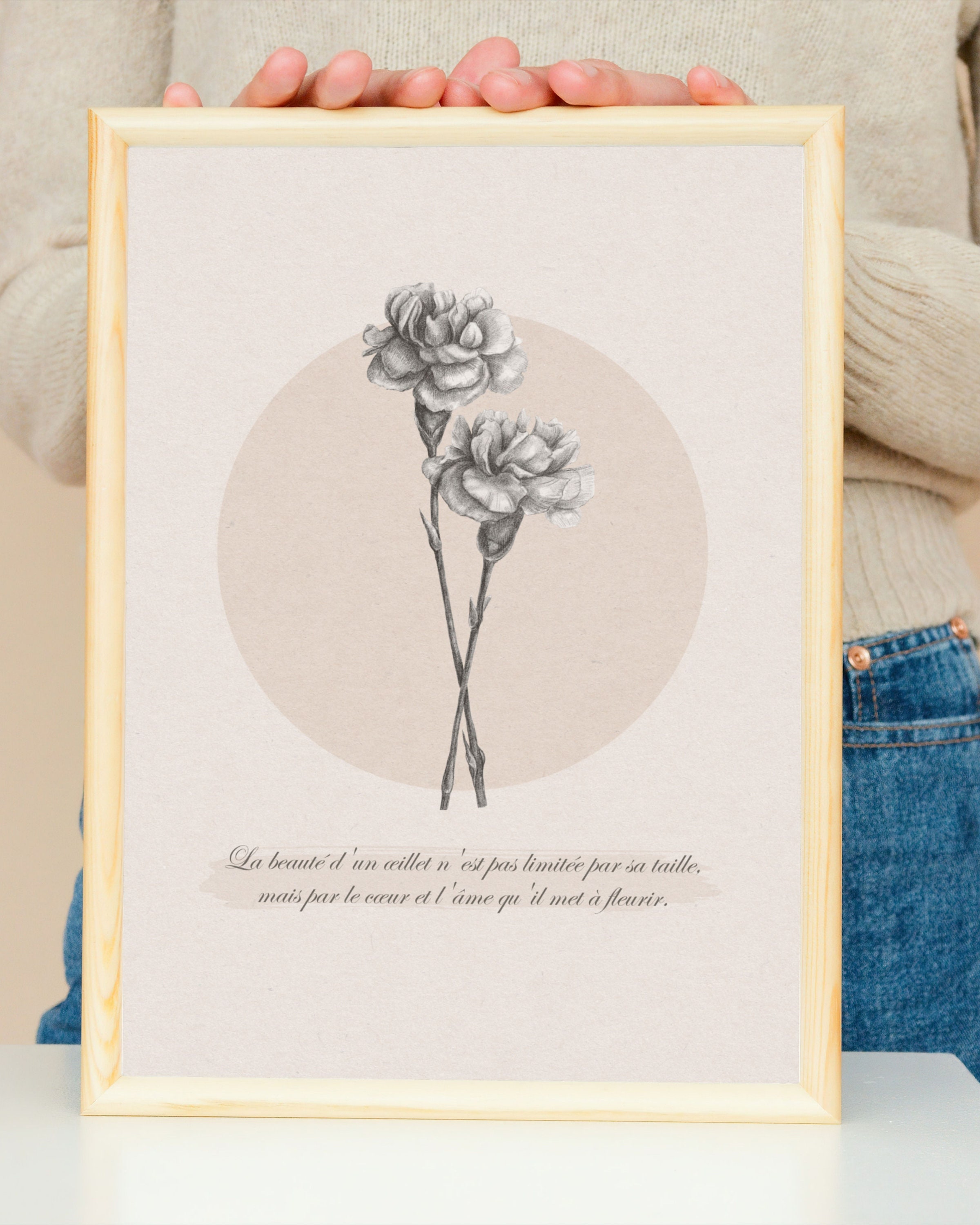 Mother Definition Printable Poster Wall Art Vintage Flower - Etsy