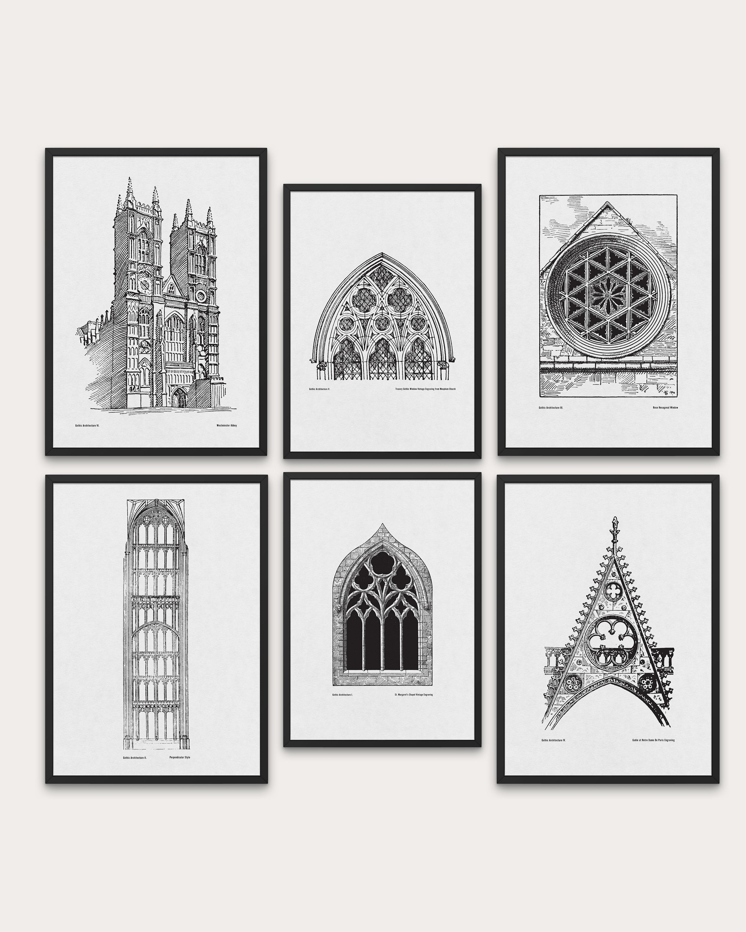 Gothic Architecture Drawing