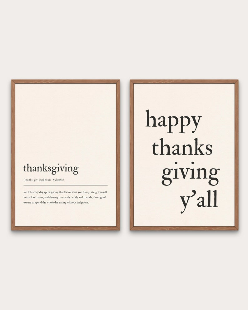 Thanksgiving Definition and Happy Thanksgiving Wall Art| Thanksgiving ...