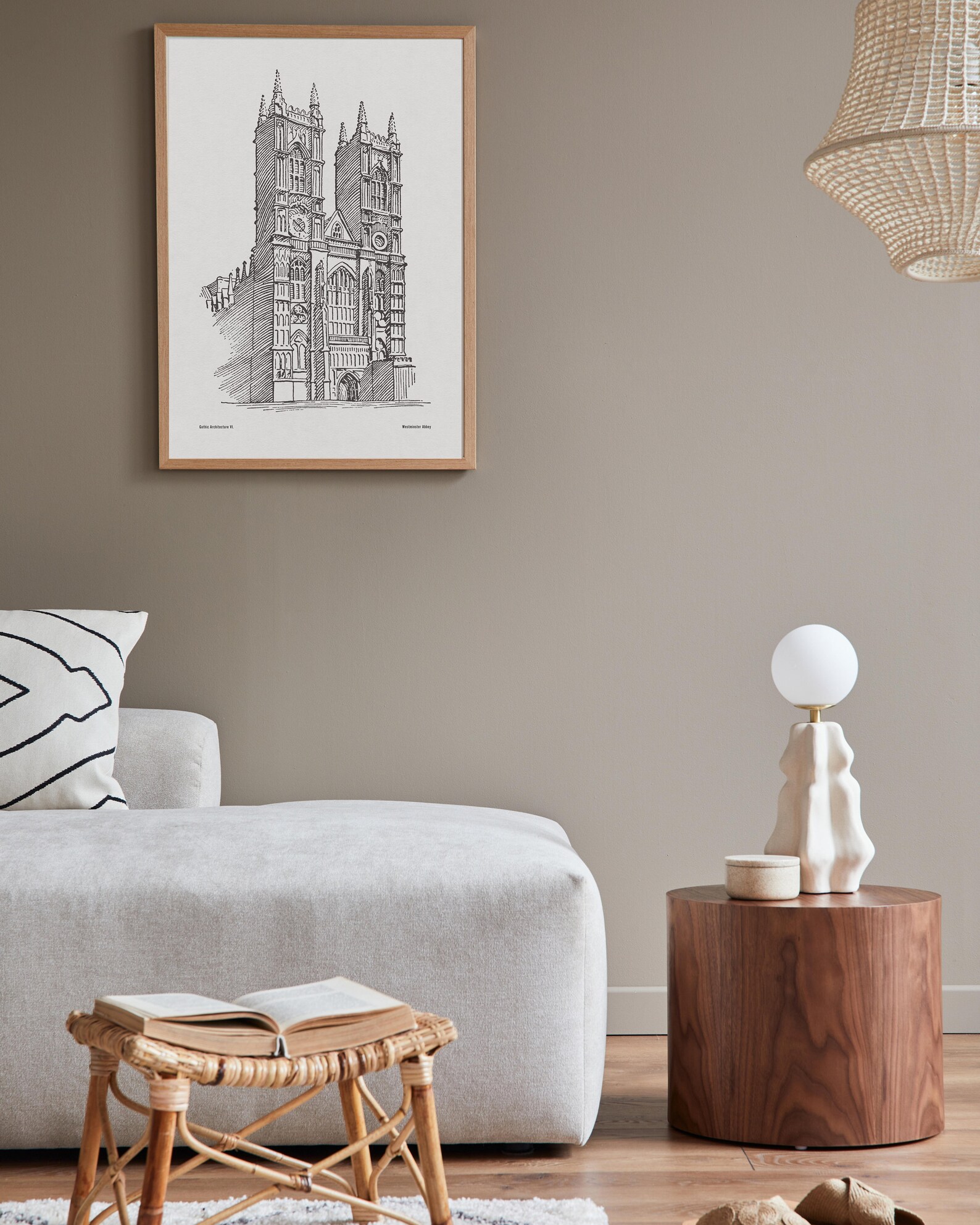 Gothic Architecture Print Set of 6 Architectural Drawing Gothic Art ...