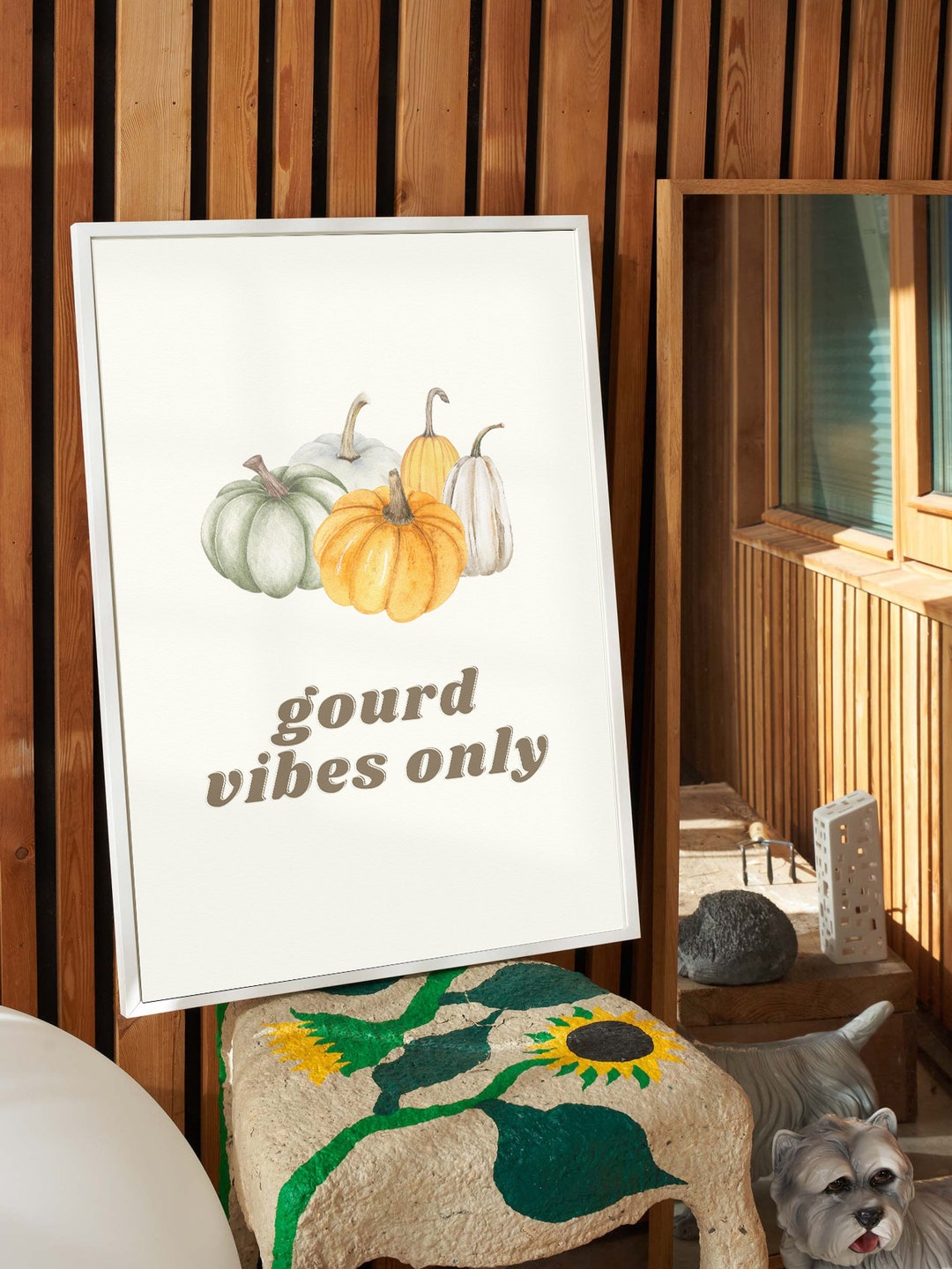 Kitchen Gourd Wall Art Fall Decoration Dining Room Fall Decor Gourd ...